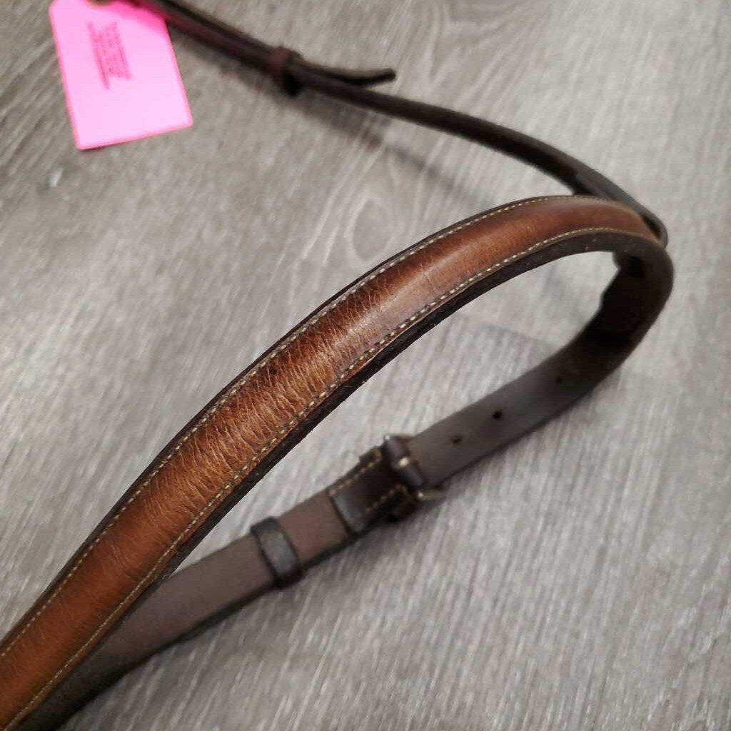 Rsd Noseband *gc, older, stained, xholes, clean, scraped edges, rubs ...