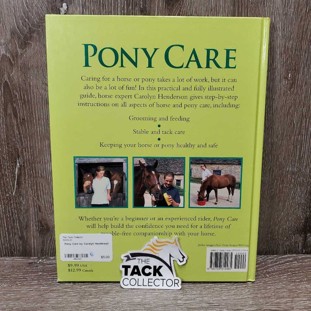 Pony Care by Carolyn Henderson | The Tack Collector