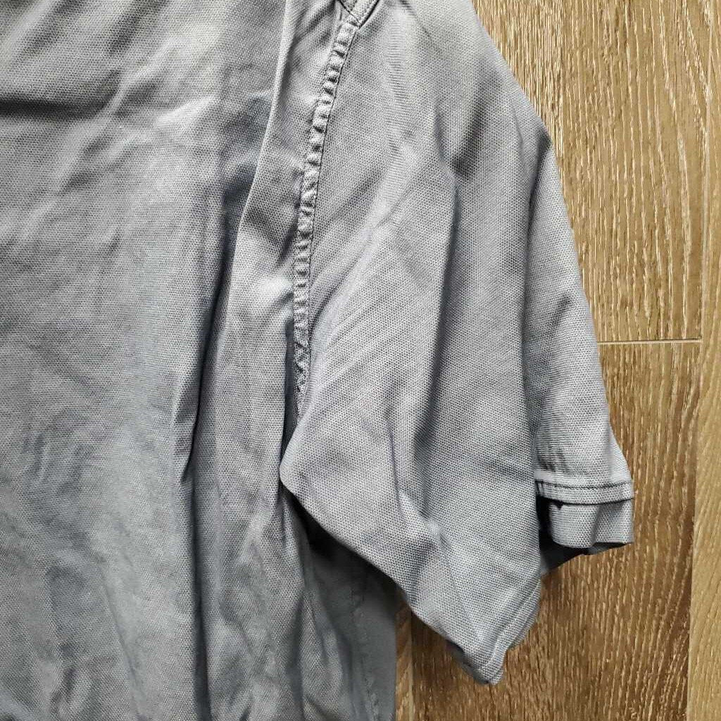 MENS LS Show Shirt *gc, stains, seam puckers, wrinkled *DYED *wash sep ...