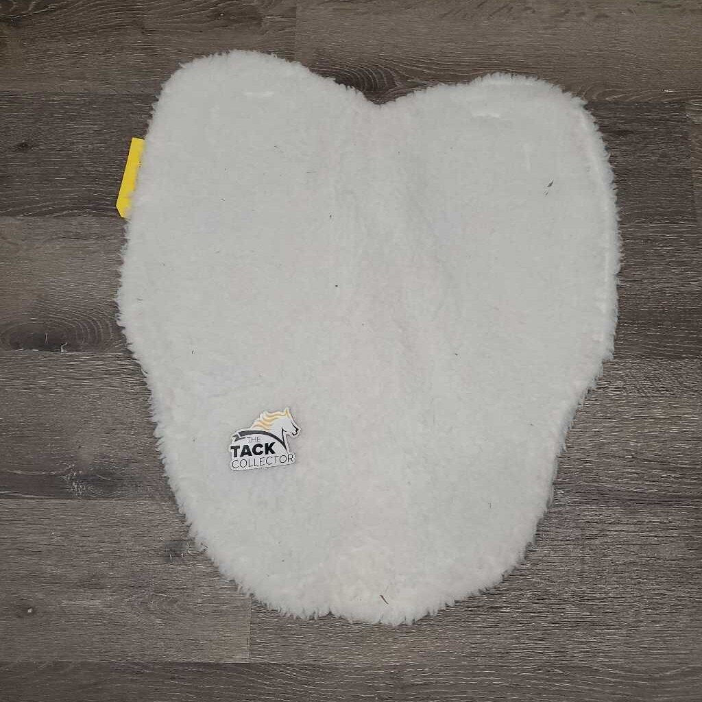 Fleece Half Pad Cover, 0 Inserts *gc, clean, clumpy, mnr hair, threads ...