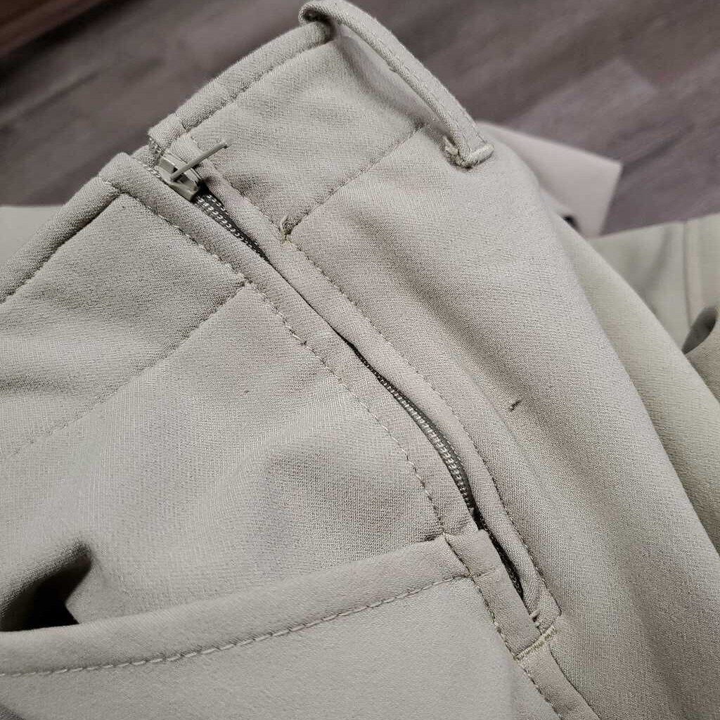 Hvy Side Zip Breeches *gc, older, stained seat & legs, pilly knees ...