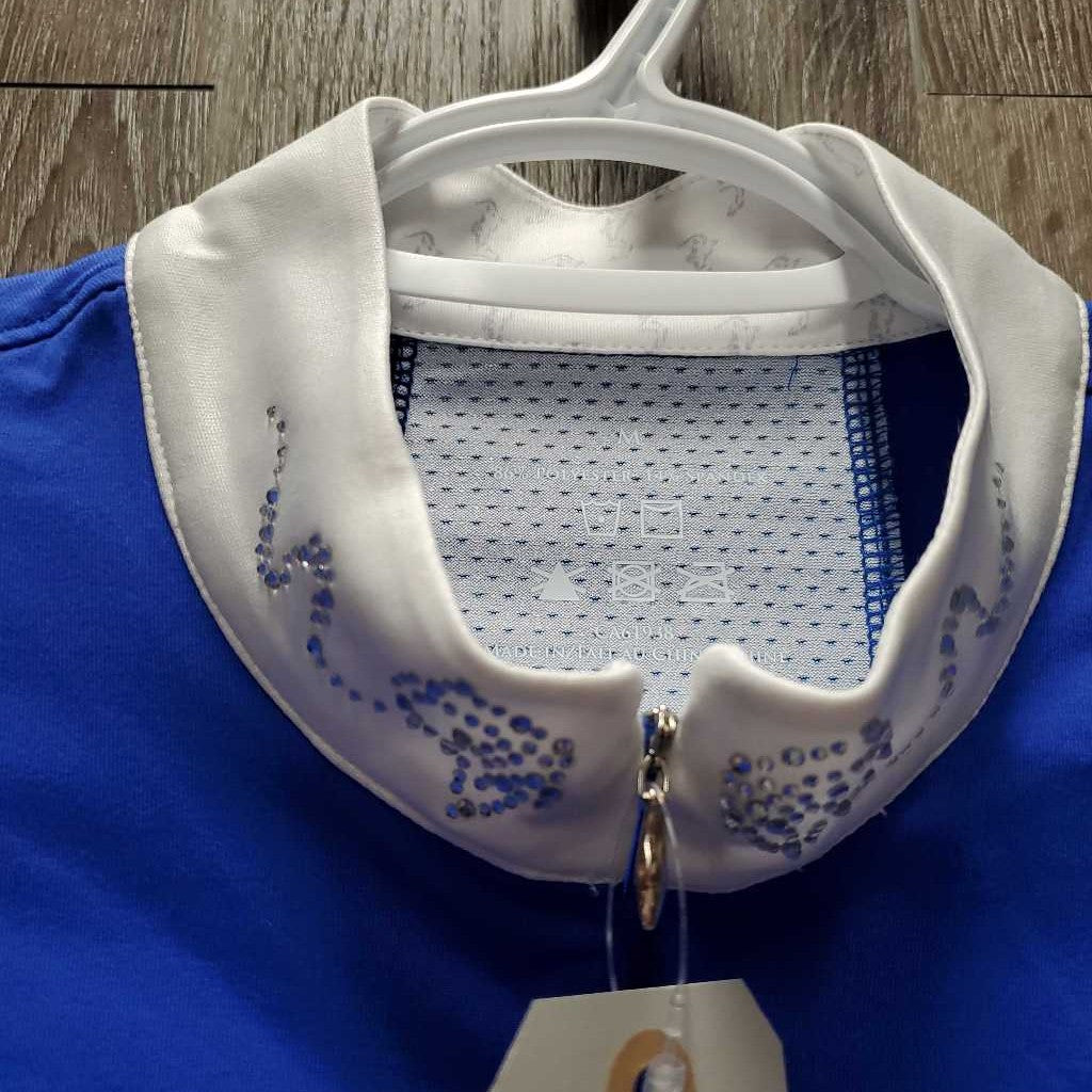 LS Show Shirt, 1/3 Zip Up, Bling, tags *new, tags | The Tack Collector